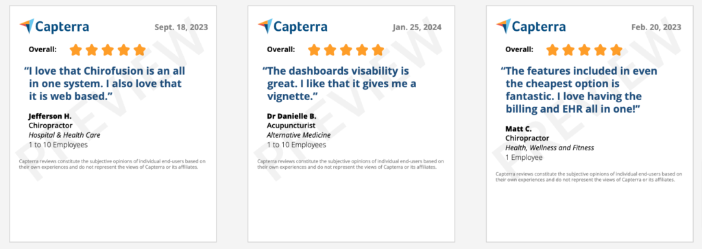 Free ChiroFusion Software Demo | #1 Rated ChiroFusion